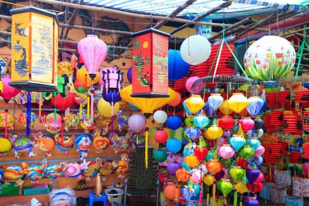 LỒNG ĐÈN GIẤY GIÁ RẺ, NHỰA PIN NHẠC - GỌI NGAY 090 366 0603